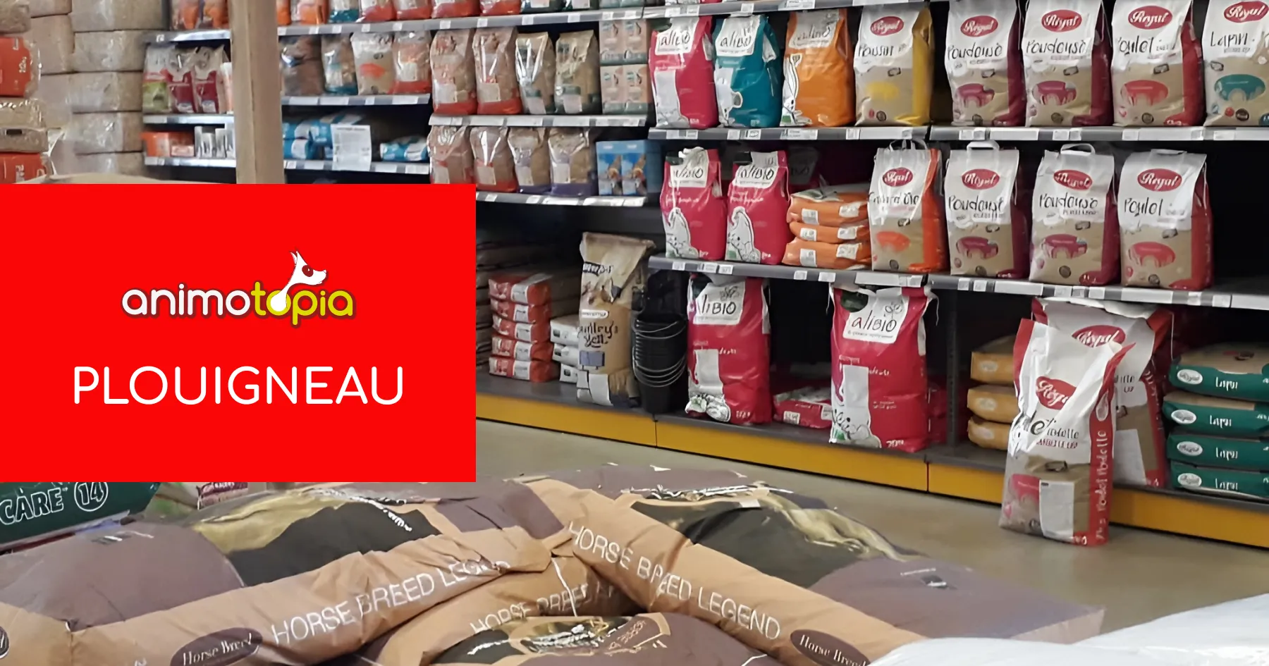 ANIMOTOPIA - Magasin d’animalerie à Plouigneau
